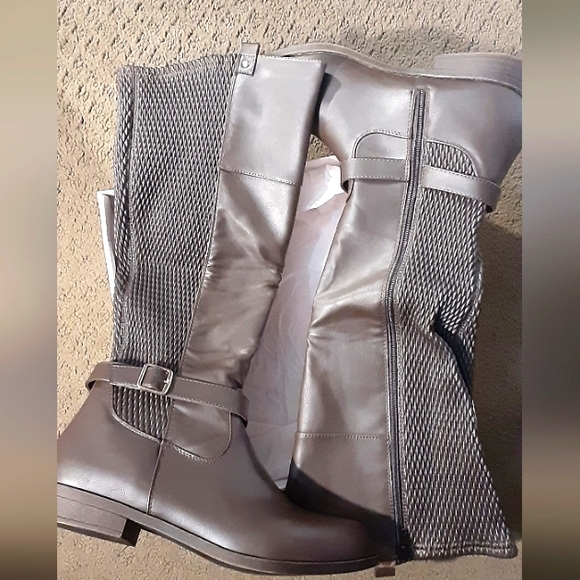 JustFab | Shoes | Justfab Size 2 Darkchocolate Brown Calf Length Boots ...